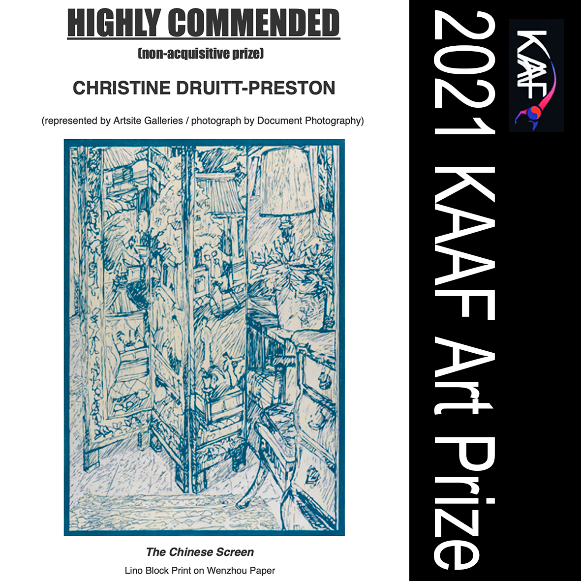 Christine Druitt Preston | Highly Commended | 2021 KAAF Art Prize